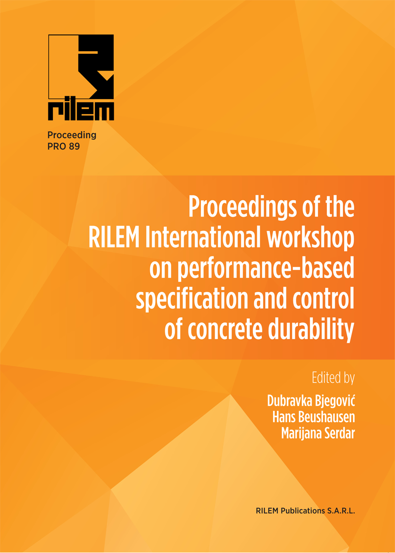 Publication - RILEM proceeding 89 - RILEMPSC